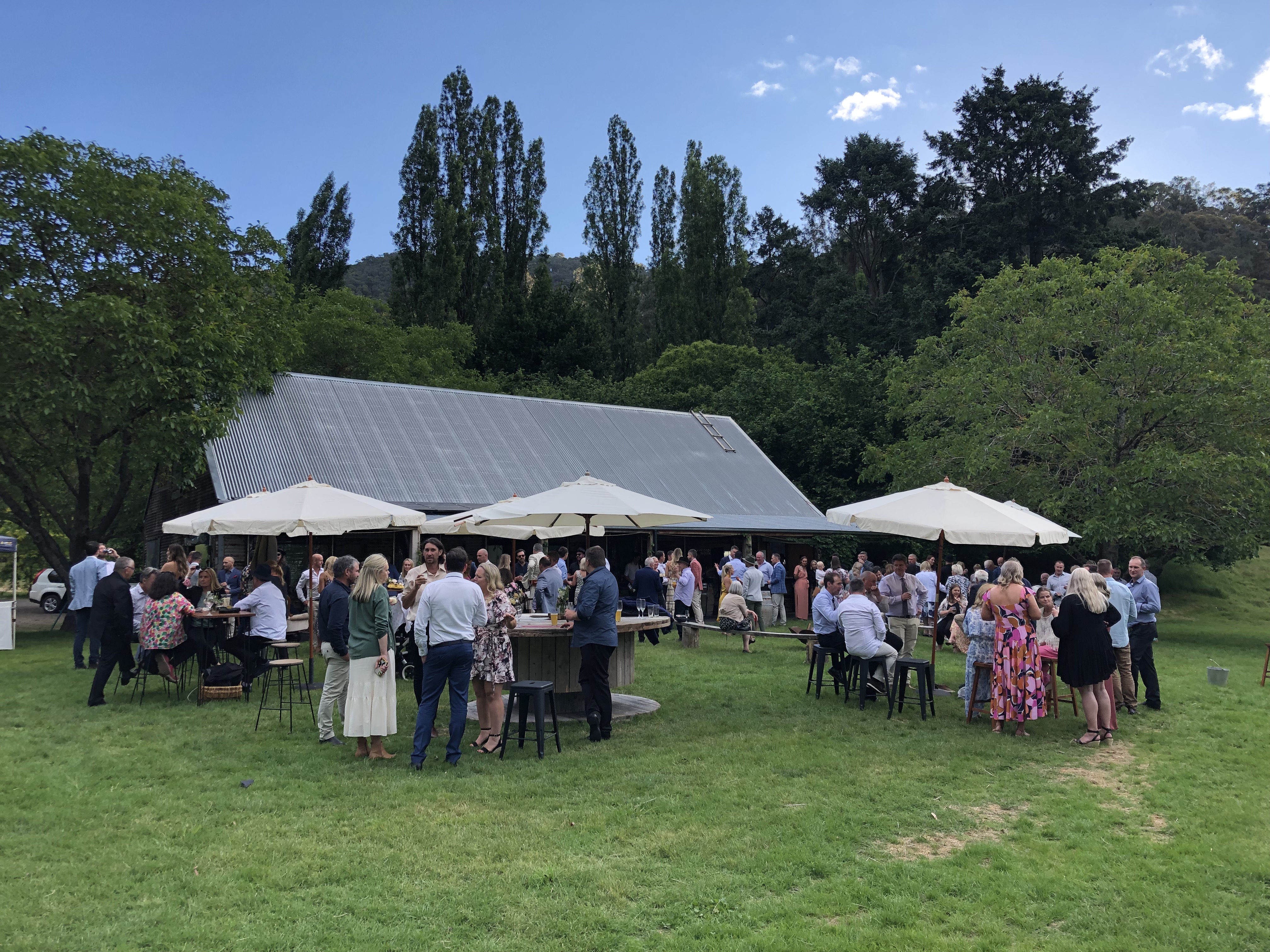 Half Moon Creek Wedding Venue in Wandiligong | WeddingVenues.com.au