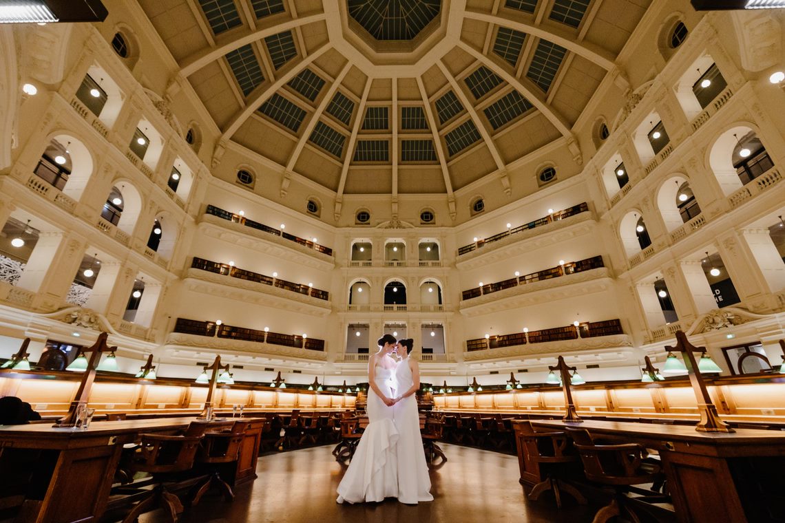 State Library Victoria Wedding Venue in Melbourne | WeddingVenues.com.au