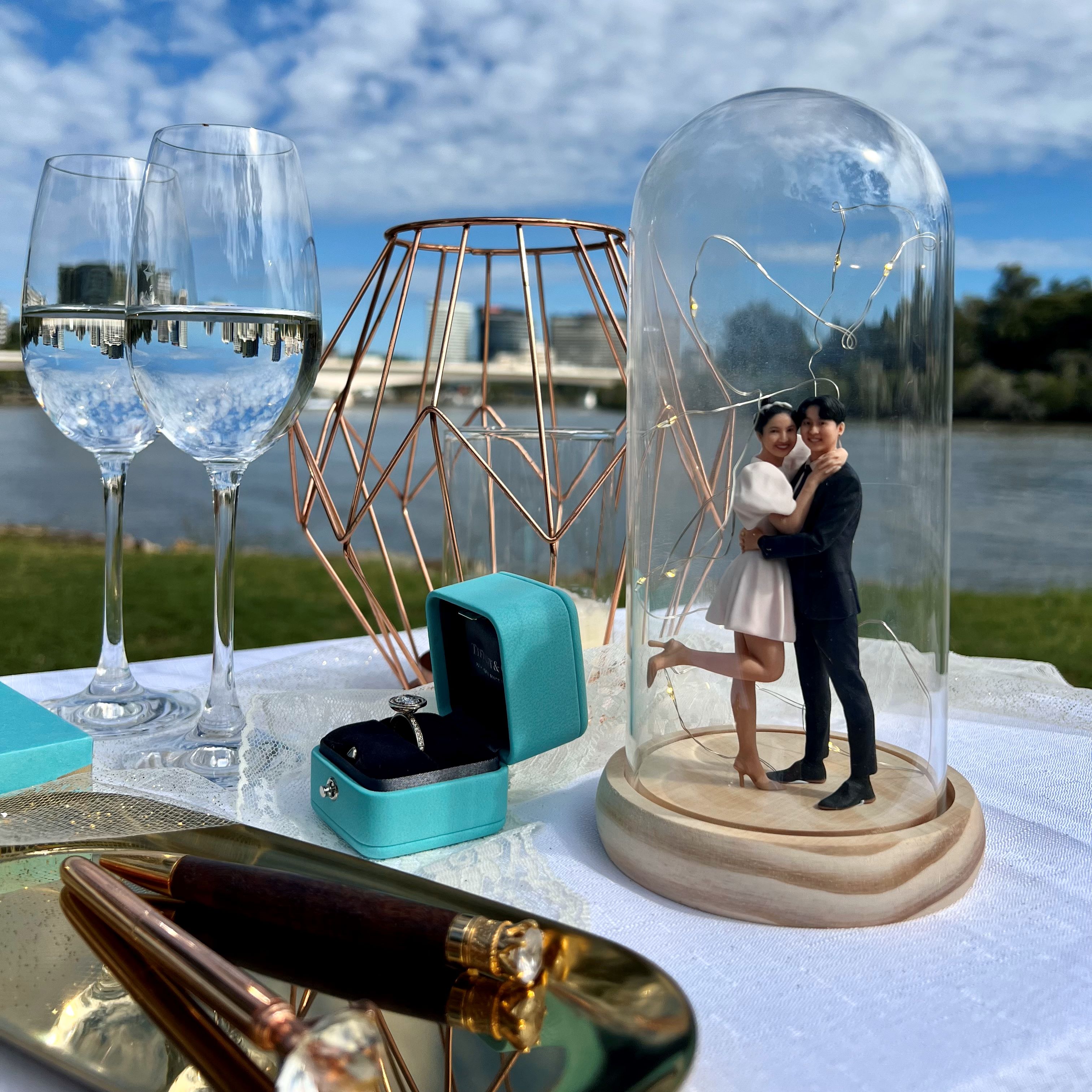 MY3D Printing Studio - Wedding Figurines - Wedding Decorations Eight ...