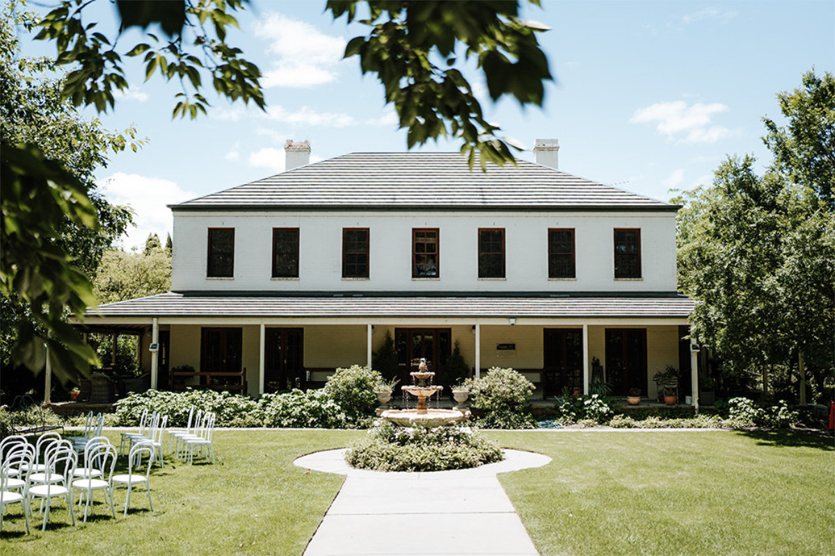 Ginninderry Homestead - Wedding Venues via Macgregor | Easy Weddings