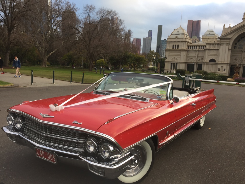 Caddyman Cadillac Car Hire - Wedding Cars Carrum Downs | Easy Weddings