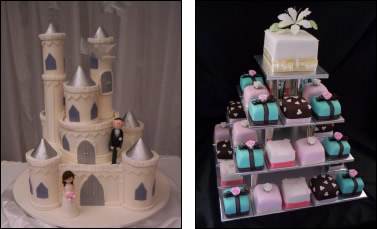 Contemporary Cakes - Wedding Cakes Daisy Hill | Easy Weddings
